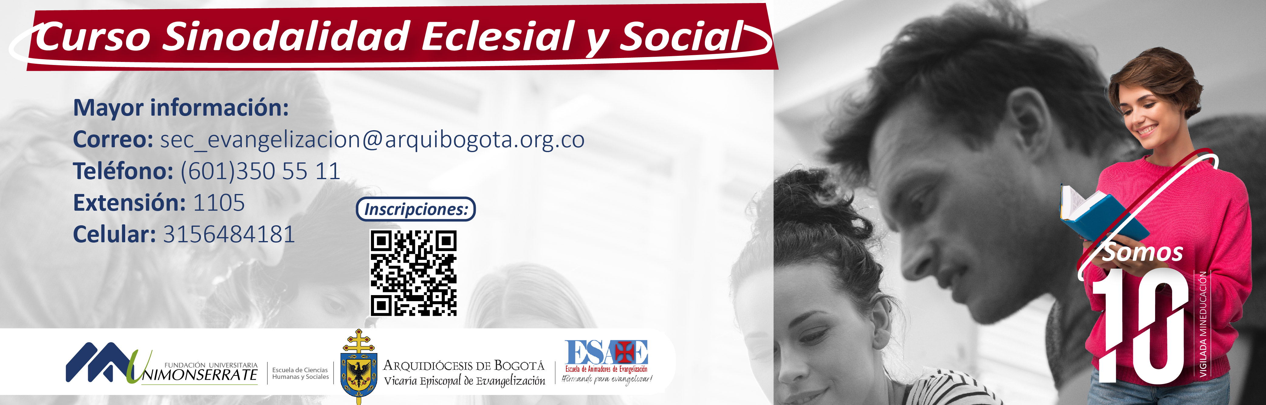 Curso Sinodalidad Eclesial y Social | Arquidiócesis de Bogotá